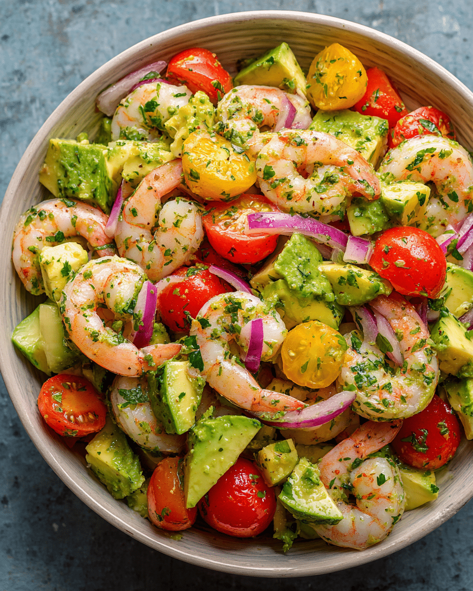 Shrimp Avocado Summer Salad - Melissa Recipes